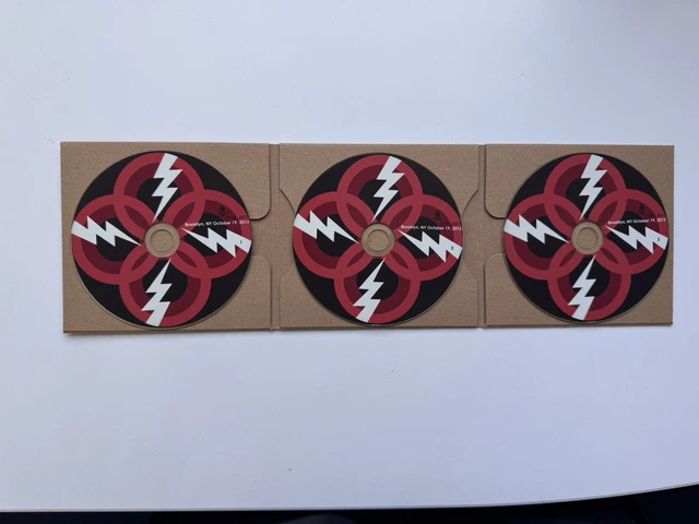 PEARL JAM LIVE Brooklyn, NY 10-19-2013 3 cd disc set $29.99 - PicClick AU