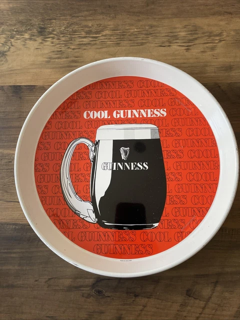 VINTAGE GUINNESS DRINK Tray £21.52 - PicClick UK