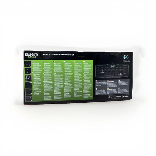LOGITECH G105 USB Gaming Keyboard Call Of Duty MW3 Collectors Edition £ ...