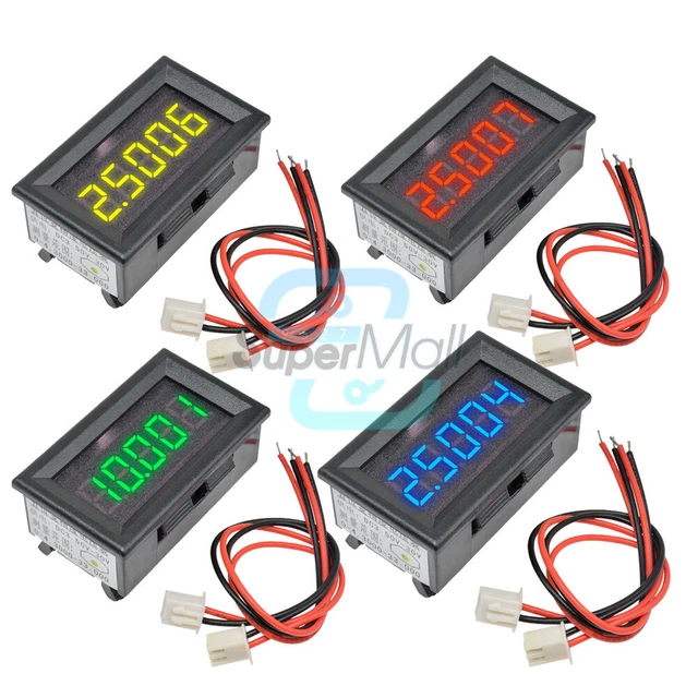 DC 0-4.3000-33.000V 5 Digit LED Digital Voltage Panel Meter Voltmeter ...