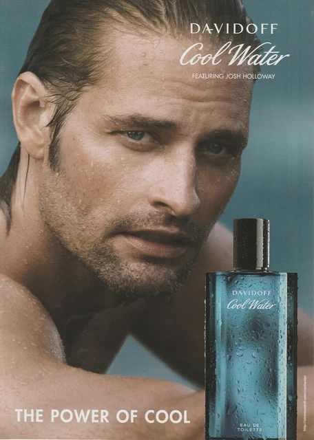 PUBLICITÉ PAPIER GLACÉ - advertising paper - Cool Water de Davidoff EUR ...