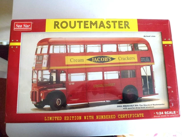 SUN STAR 2902 Routemaster Rm254 Vlt 254 - 1/24 $210.76 - PicClick