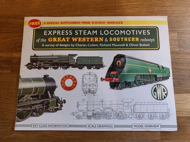 MAGAZINE - RAILWAY Modeller Supplement Express Steam Locos Great ...