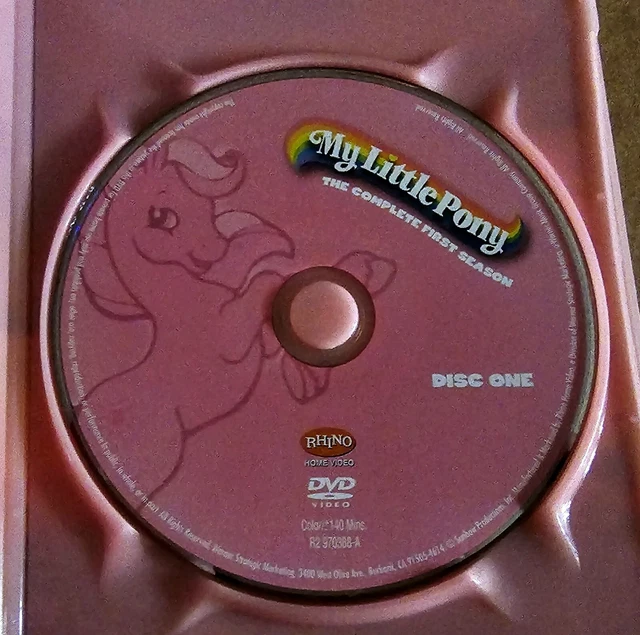 MY LITTLE PONY - The Complete First Season (Dvd, 2004, 4-Disc Set ...