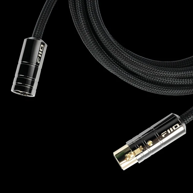 FIIO LX-XLR3 2025 XLR Canon 3-core male to female 3M audio cable $263. ...