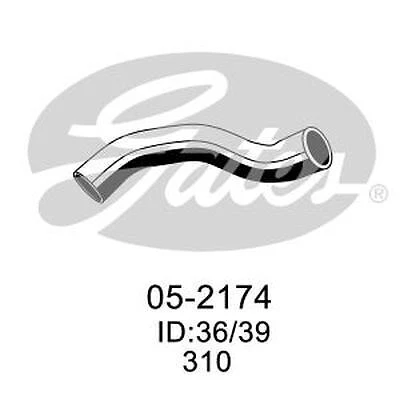 RADIATOR HOSE UPPER Gates 05-2174 for Ford Falcon FG X UteEcoLPI XR6 ...