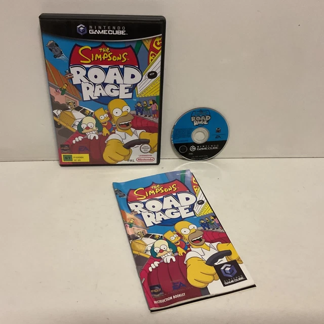 THE SIMPSONS ROAD Rage Nintendo GameCube PAL - VGC - Free Post $69.99 ...