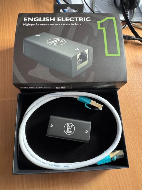 ENGLISH ELECTRIC EE1 Network Noise Isolator + Chord Boxed £203.52 ...