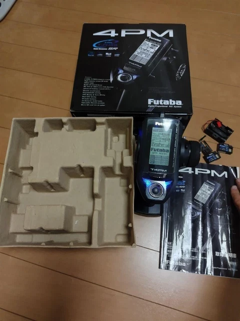 FUTABA 4PM RC Radio Control Transmitter and 3 Receivers Set £217.67 ...