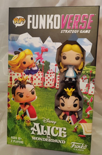 FUNKO VERSE ALICE In Wonderland Disney Strategy Game Funko Games POP ...
