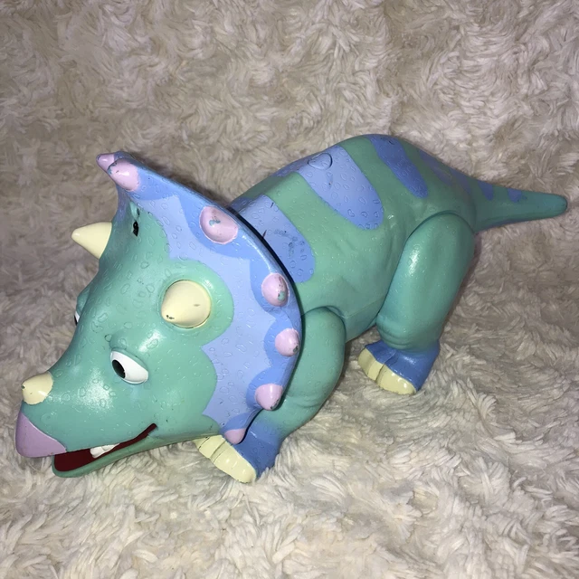 JIM HENSONS DINOSAUR Train Tank Blue Triceratops Talking Interactive ...