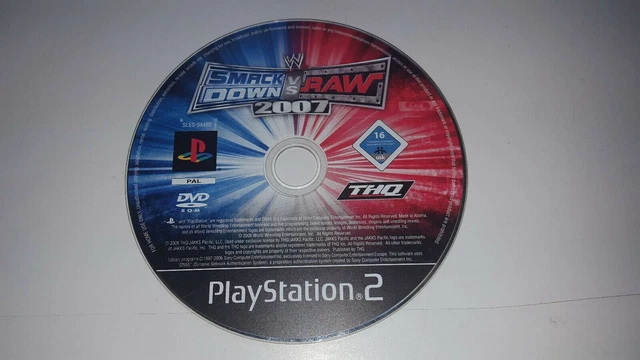 SONY PLAYSTATION 2 Jeu Wwe Smackdown vs Raw 2007 PS2 Do EUR 7,56 ...