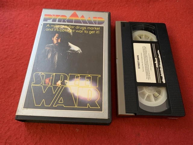 STREET WAR PYRAMID Pre-Cert Big Box Ex-Rental Vhs Video Tested Free ...
