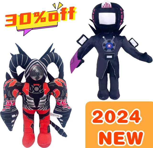 UPGRADE TITAN DRILLMAN Plush Toy SkibidToilet Boss Drill Man Space ...