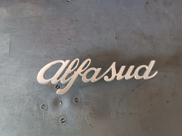 ORIGINAL VOITURE ANCIENNE Alfa Romeo Alfasud Emblème Logo EUR 24,25 ...