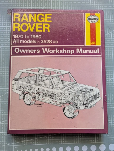 RANGE ROVER V8 (3528cc) 1970-1980 Haynes Workshop Manual £6.91 ...