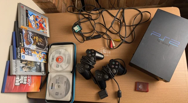 1ST GEN PLAYSTATION 2 Bundle (Console + 24 Classic Games) £208.72 ...