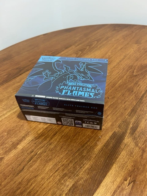 POKEMON MEGA EVOLUTIONS Phantasmal Flames Elite Trainer Box ETB ...