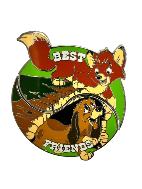 DISNEY TOD AND Cooper Best Friends Fox and the Hound 2 Pin Set £22.82 ...