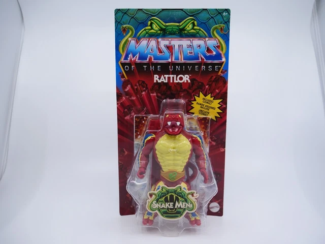 RATTLOR SNAKE MEN Masters Of The Universe Origins MOTU Mattel Figurine ...