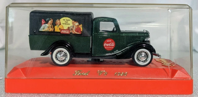 SOLIDO DIECAST - 1936 FORD V8 COCA COLA DELIVERY - With CASE-1:43 SCALE £12.14 - PicClick UK