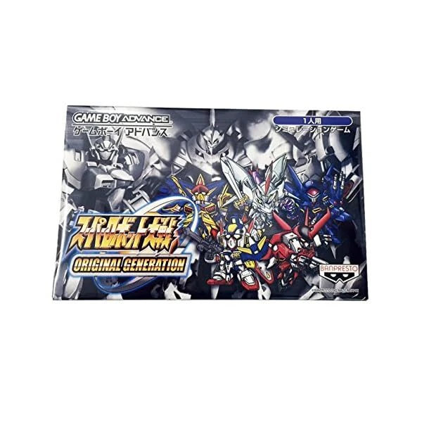SUPER ROBOT WARS Original Generation Ref/ccc Gameboy Advance Nintendo ...
