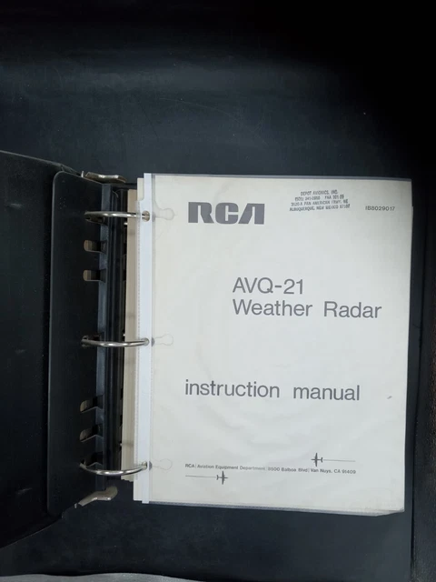RCA WEATHER RADAR Instruction Manual £98.32 - PicClick UK