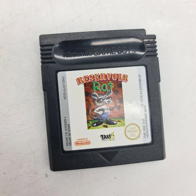 GAME BOY GAMEBOY Color Gbc Game Rare Nintendo Reservoir Rat Dmg-Eur A1 ...