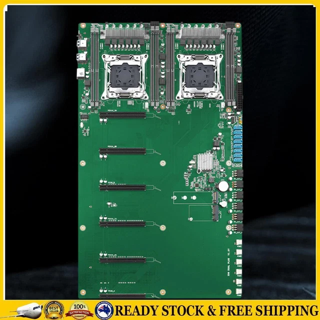 X99 DUAL PLUS Miner Motherboard Useful 4 *USB3.0 LGA 2011-3 V3/V4 CPU ...