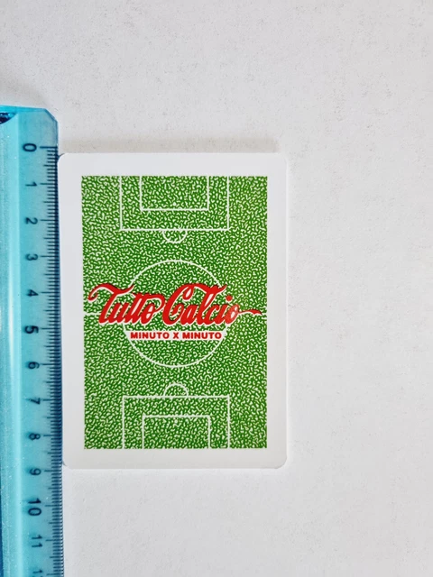 FERNANDO DE NAPOLI Milan ALLES FUSSBALL Seltene Karte 90er Vintage ...