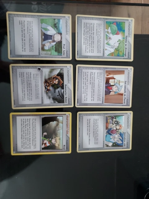 LOT DE 6 Cartes Pokemon :Trainer Et Supporter EUR 7,00 - PicClick FR