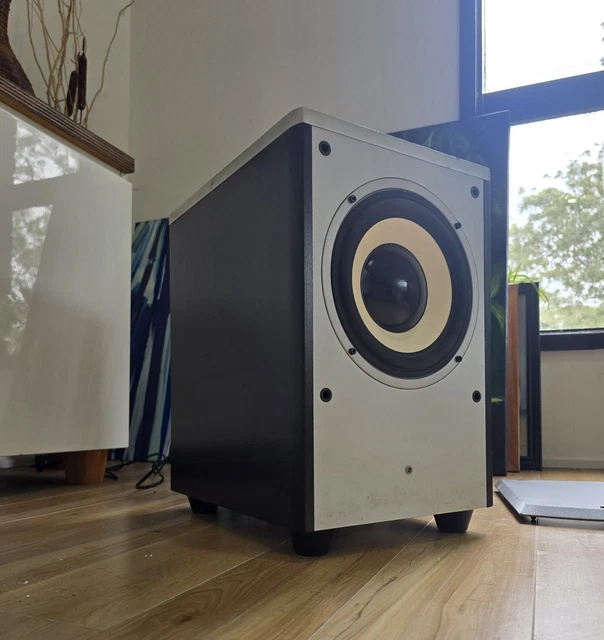 ACCUSOUND SA-1000 POWERED 120W Active Subwoofer Speaker Stereo HiFi Sub ...