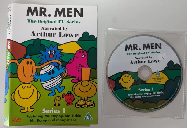 MR MEN Series 1 DVD 13 Episodes Arthur Lowe 1970's NO CASE £0.99 ...