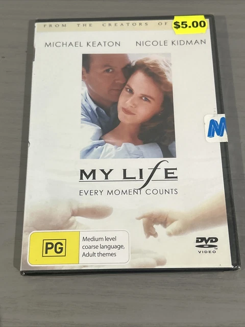 MY LIFE (DVD, 1993) Michael Keaton Nicole Kidman Drama Romance Movie ...