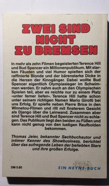 BUD SPENCER & TERENCE HILL + ZWEI SIND NICHT ZU BREMSEN +++ 345301183x EUR 28,59 - PicClick FR