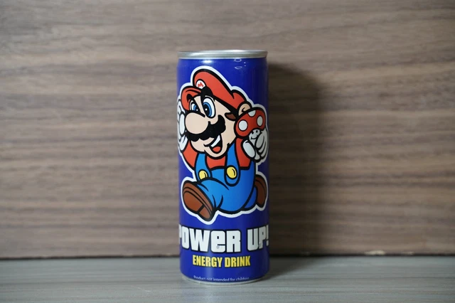 SUPER MARIO BROS. Power Up Energy Drink Can EUR 13,34 - PicClick FR