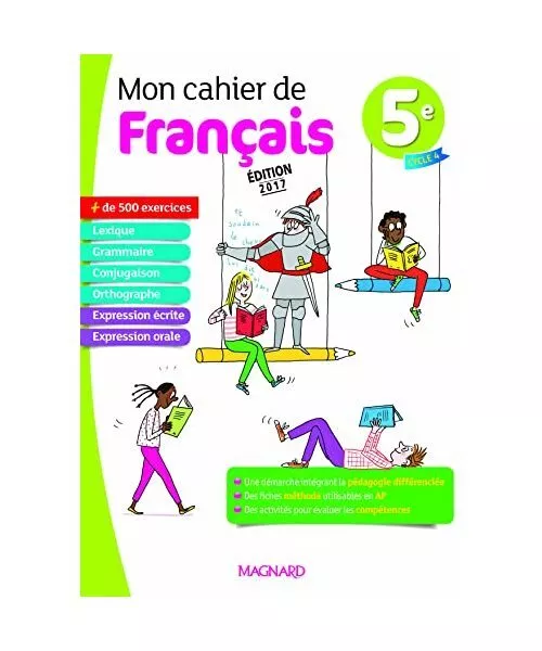 MON CAHIER DE francais 5e, Ballanfat, Evelyne EUR 6,69 - PicClick FR