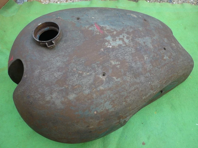 TRIUMPH PRE UNIT Rigid Fuel Petrol Tank 5T 6T T100 - 1949 Genuine Part ...