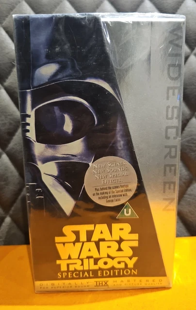 STAR WARS TRILOGY Widescreen Special Edition Silver VHS Box Set 1997 Bundle £59.99 - PicClick UK