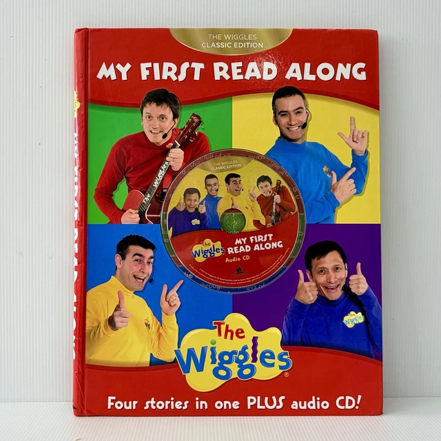 THE WIGGLES BOOK & CD My First Read Along 4 Stories 2010 HC Original ...
