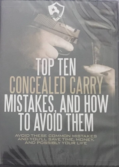 TOP TEN CONCEALED Carry Mistakes, and How to Avoid Them (Hand Gun DVD ...