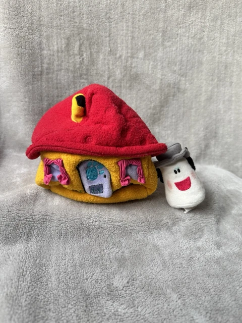 VINTAGE NICK JR Blue's Clues Steve's House Soft Felt Playset Finger ...