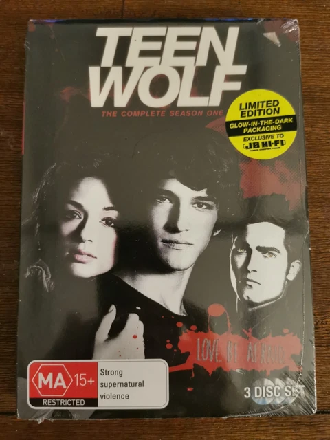 TEEN WOLF THE Complete Season One 1 - Limited Edition GITD DVD – NEW ...