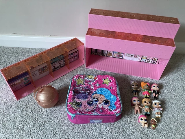 LOL SURPRISE POP-UP Store Display Case Doll Stand House Playset & Dolls ...