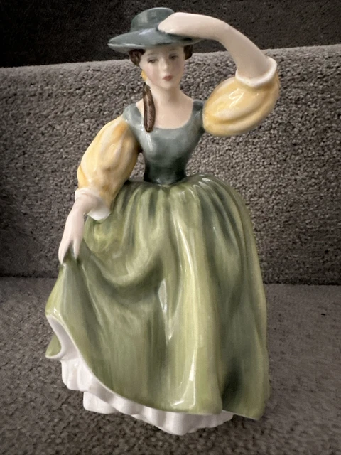 BEAUTIFUL ROYAL DOULTON BUTTERCUP LADY FIGURINE HN2309 BONE CHINA ...