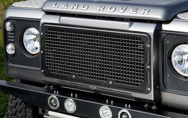 HERITAGE FRONT GRILLE for Land Rover Defender 90 110 130 (black ...