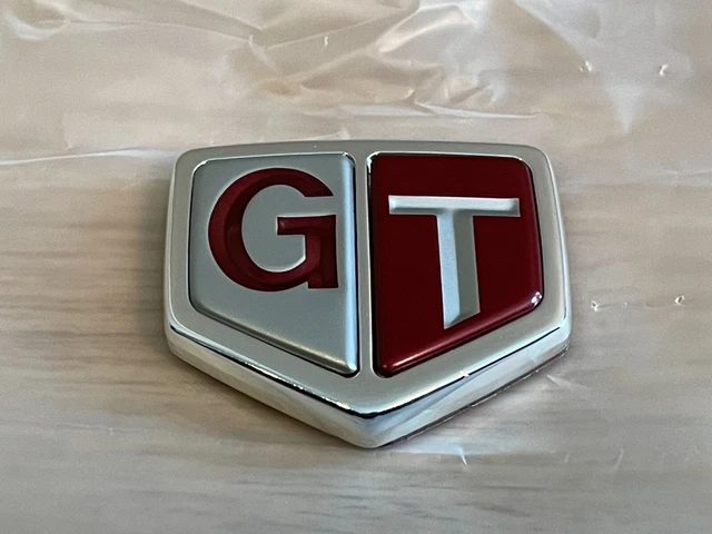 NISSAN GENUINE SKYLINE GT-R R32 Side Fender GT Emblem Badge Left Right ...