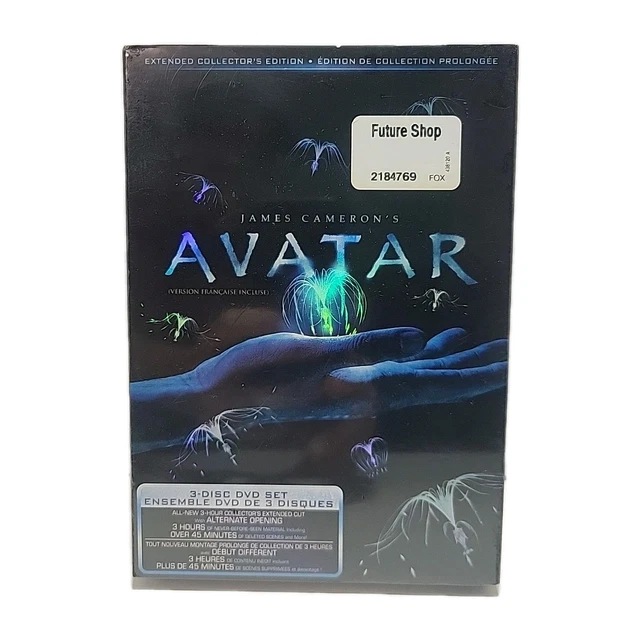NEW SEALED - James Cameron's AVATAR Extended Collector's Edition 3-Disc ...