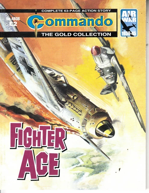 COMMANDO COMIC - No 4936 FIGHTER ACE EUR 7,05 - PicClick IT