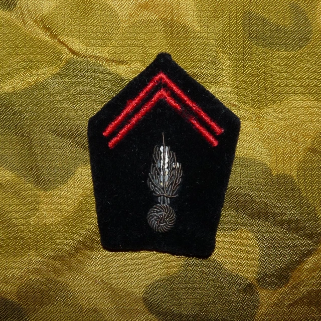 FRANCE FRENCH ARMY 1950s-1960s Infantry Officer Bullion Collar Patch £8 ...